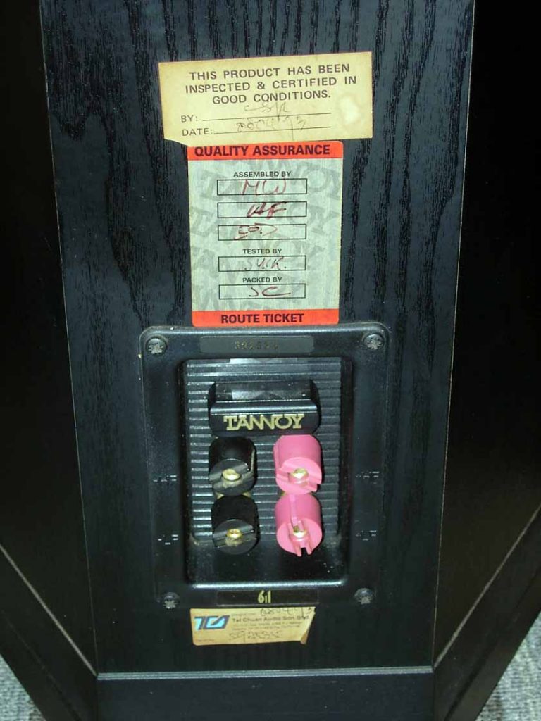 Tannoy 611 floorstand speaker (Sold)