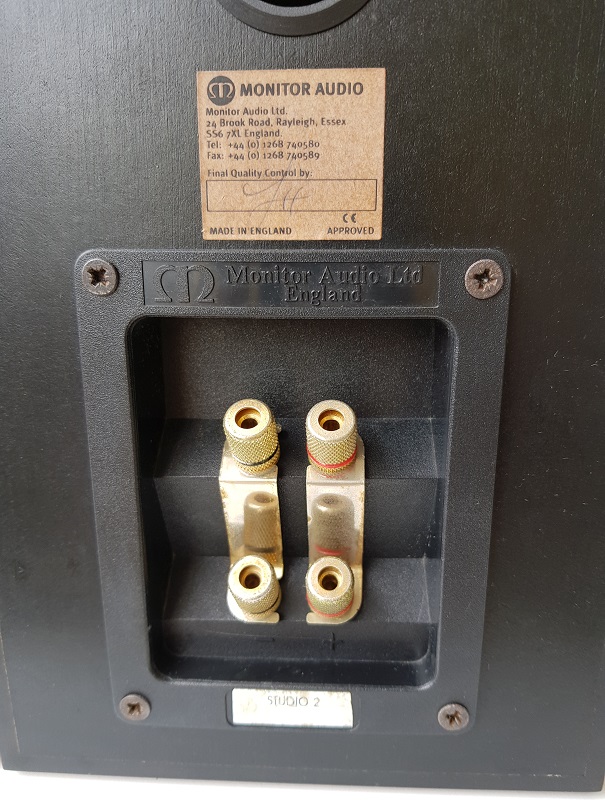 Monitor audio studio 2SE speaker ( Used ) – Sold