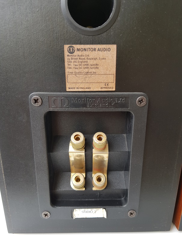 Monitor audio studio 2SE speaker ( Used ) – Sold